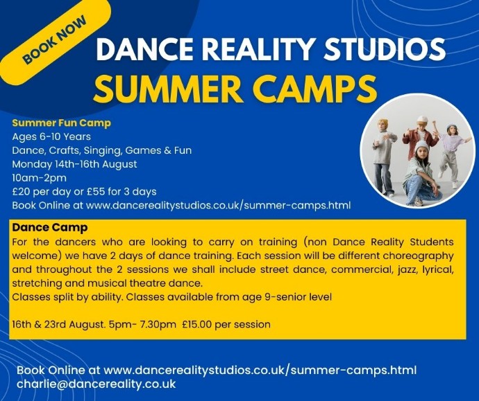 Summer Camps - Dance Reality Studios